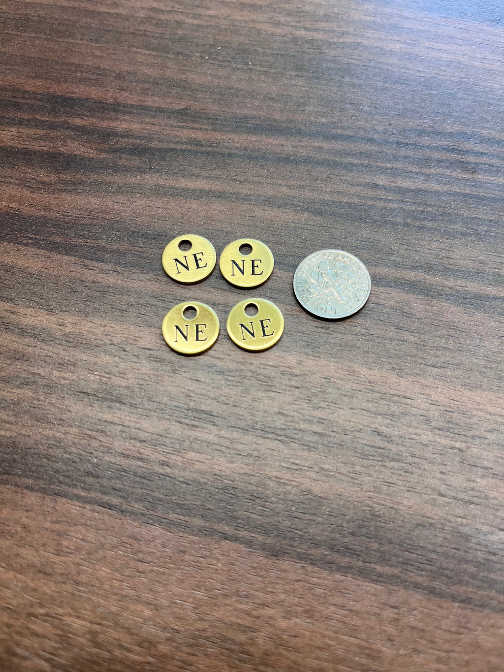 Extra Small Round Tag | Custom Engraving - Equus Now!