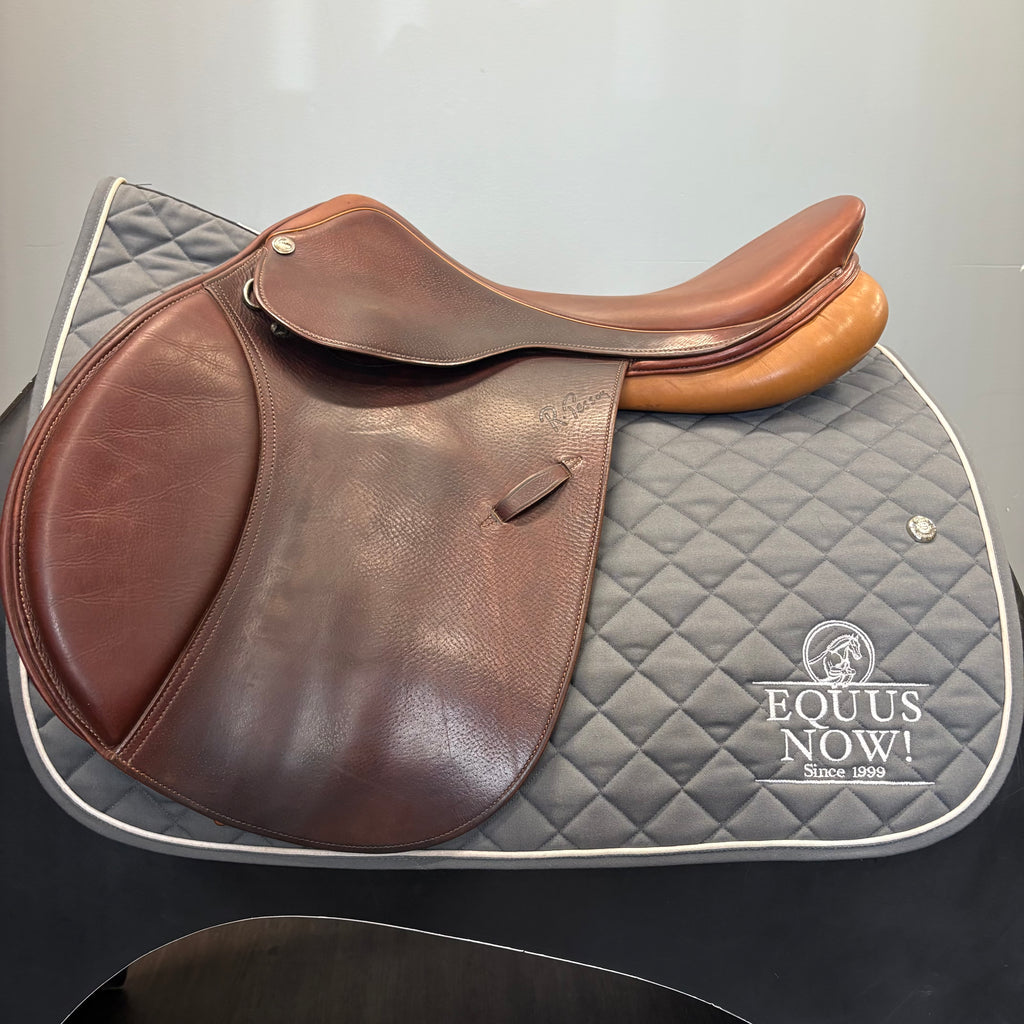 Used Pessoa Rodrigo XCH Jump Saddle 18" Medium Wide Gullet - Equus Now!