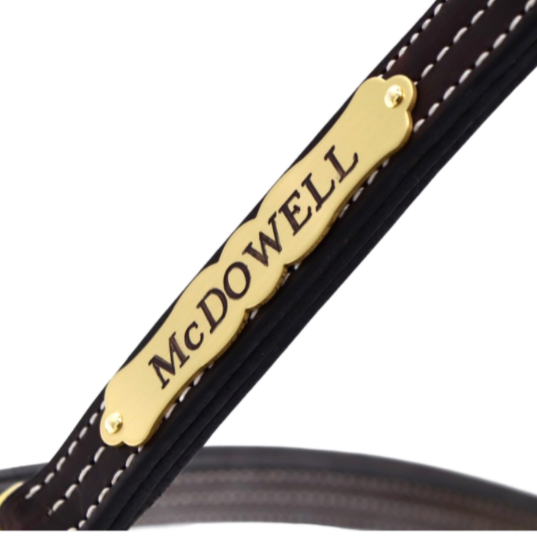 Fancy Halter Nameplate - Custom Engraving | Equus Now!